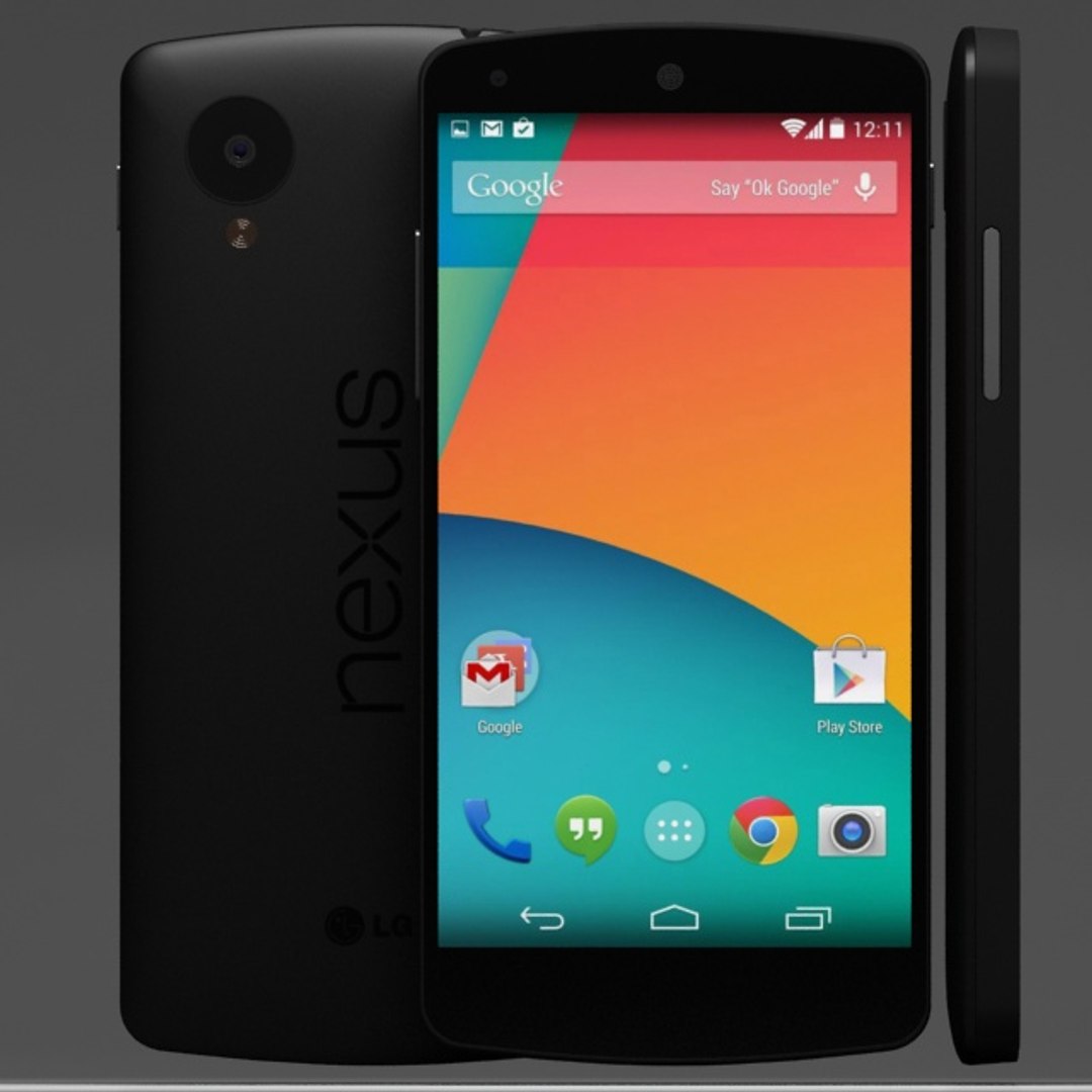 3d lg nexus 5 model