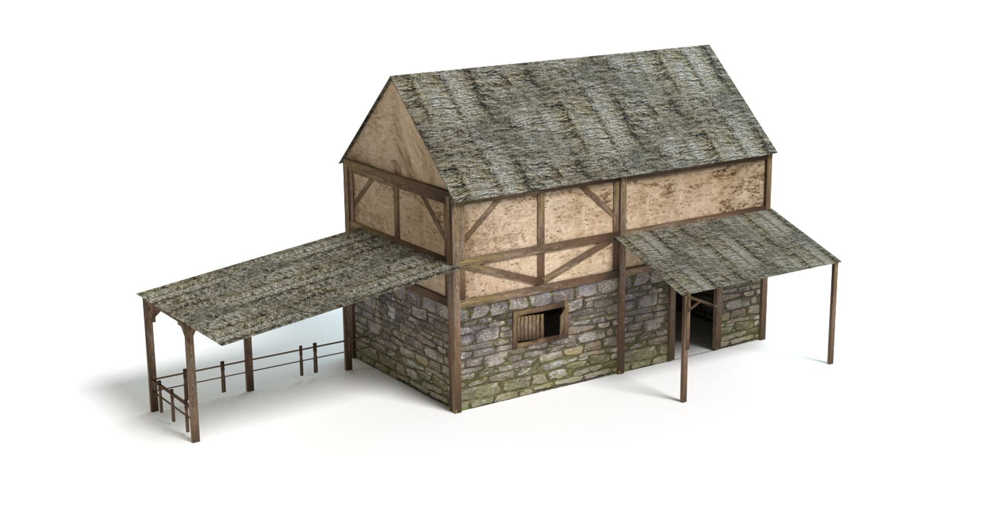 medieval stable 3ds
