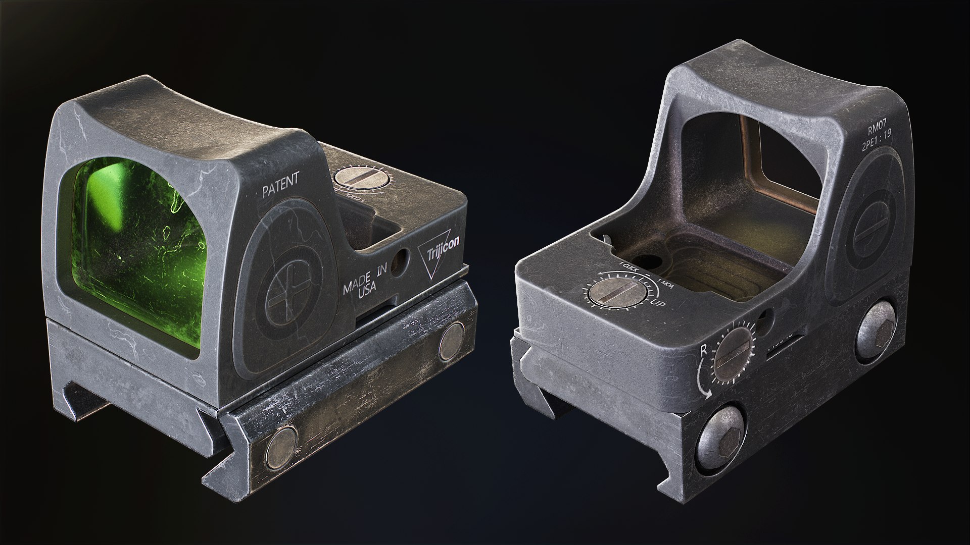 3D Trijicon RMR Type 2 - TurboSquid 1958070