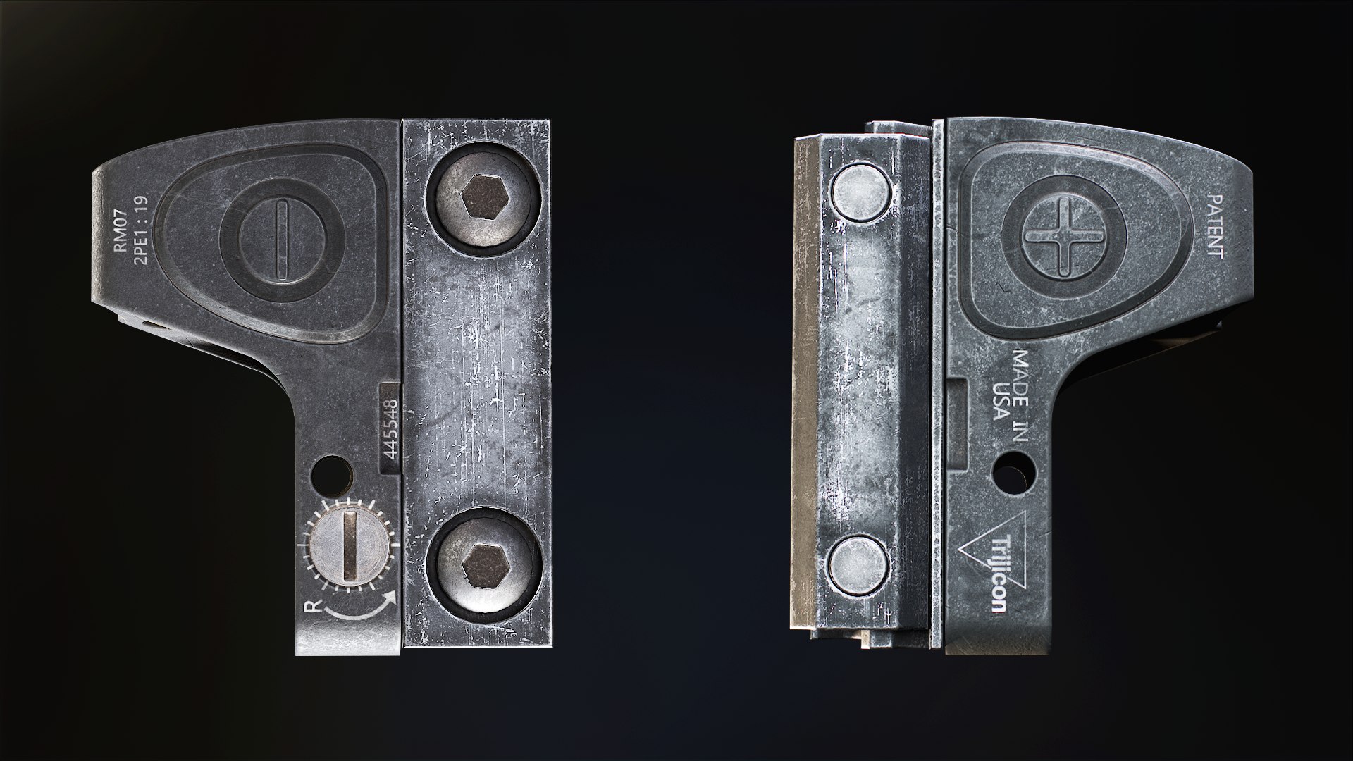 3D Trijicon RMR Type 2 - TurboSquid 1958070