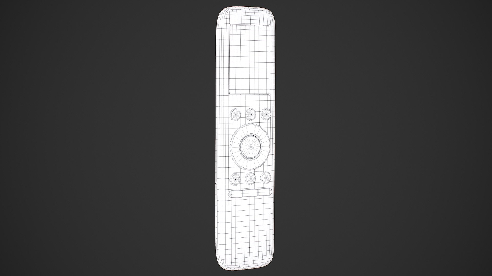Air Conditioner Remote Control - AC Remote Low-poly 3D Model 3D Model ...