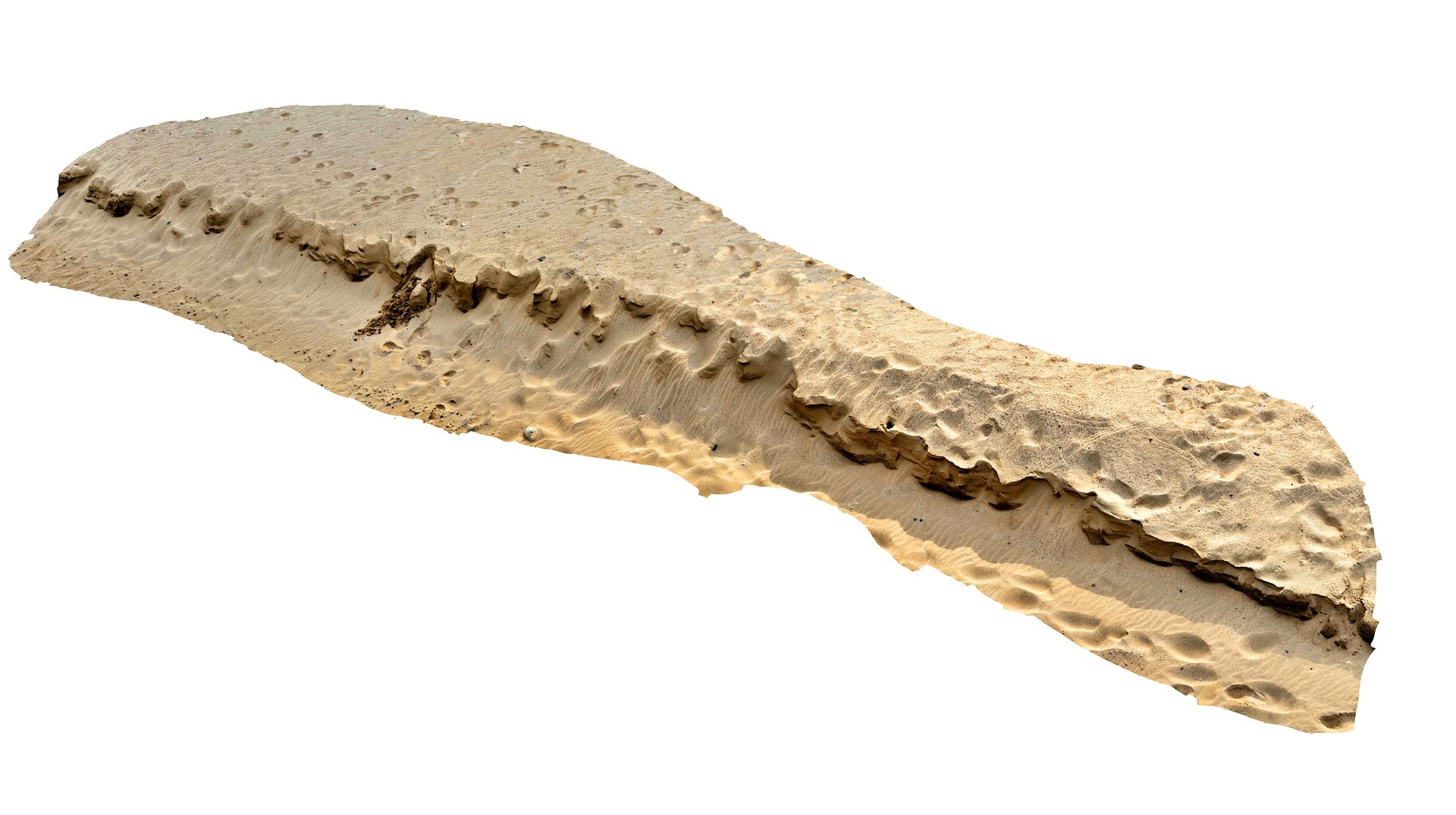 Sand Terrain 3D Model - TurboSquid 2200411