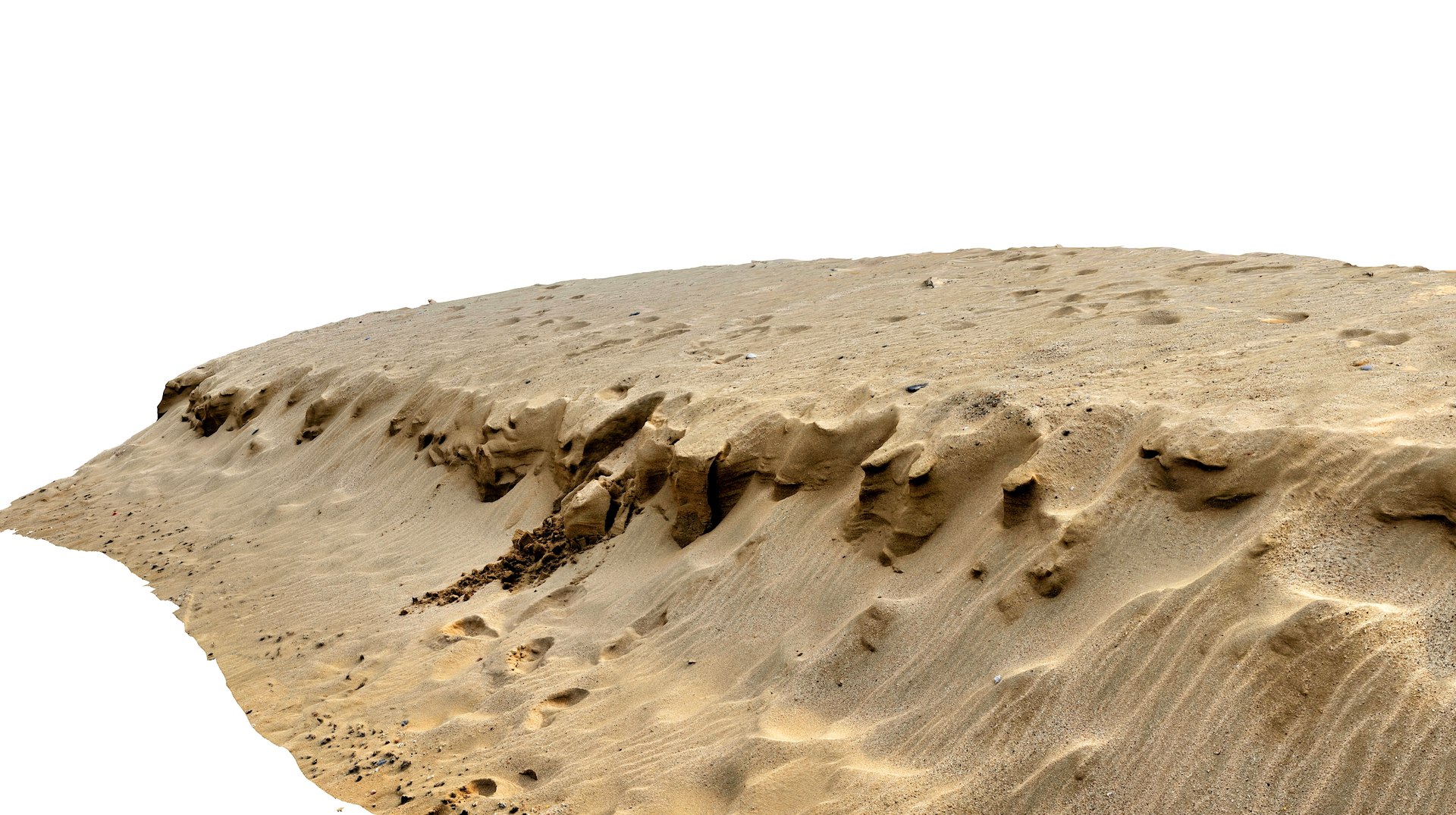Sand Terrain 3D Model - TurboSquid 2200411