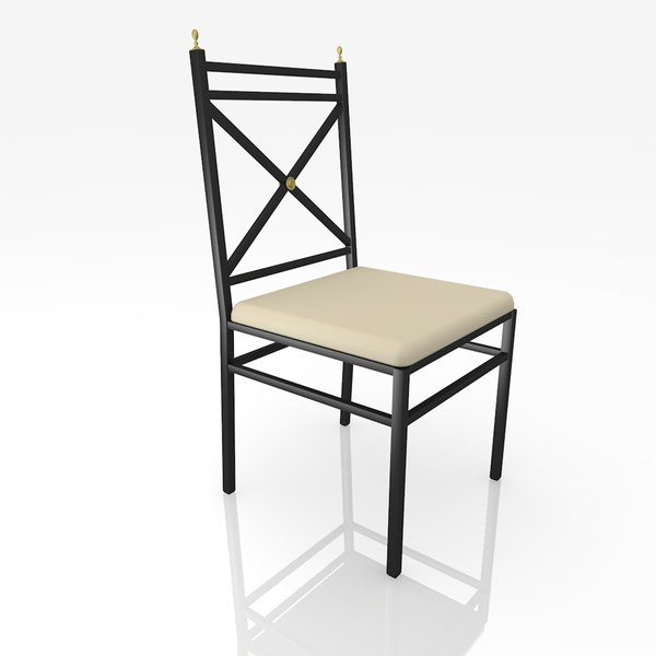 3d classic chair model