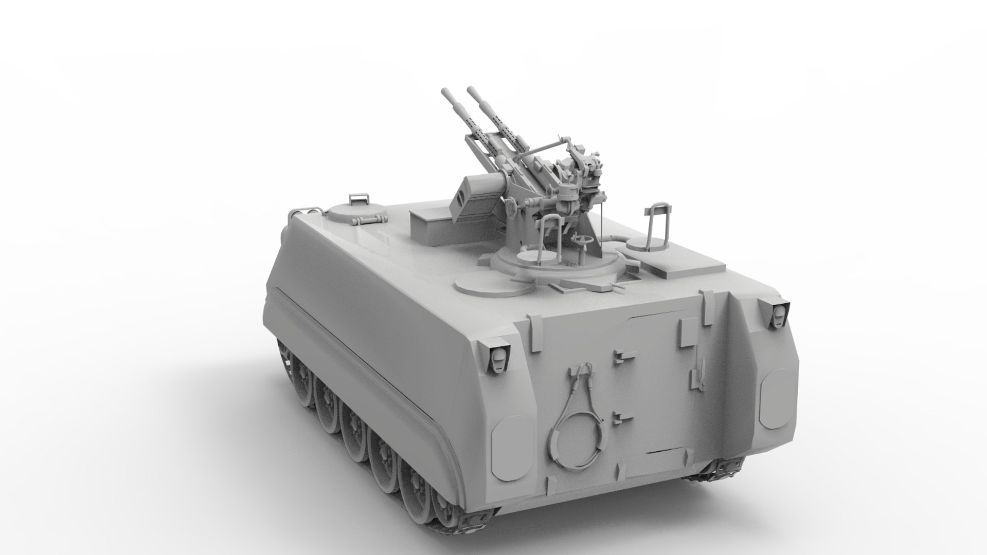 3D Model M113-zpu2 - TurboSquid 2025278