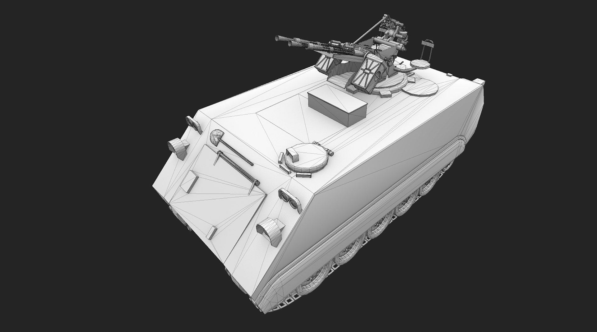 3D Model M113-zpu2 - TurboSquid 2025278