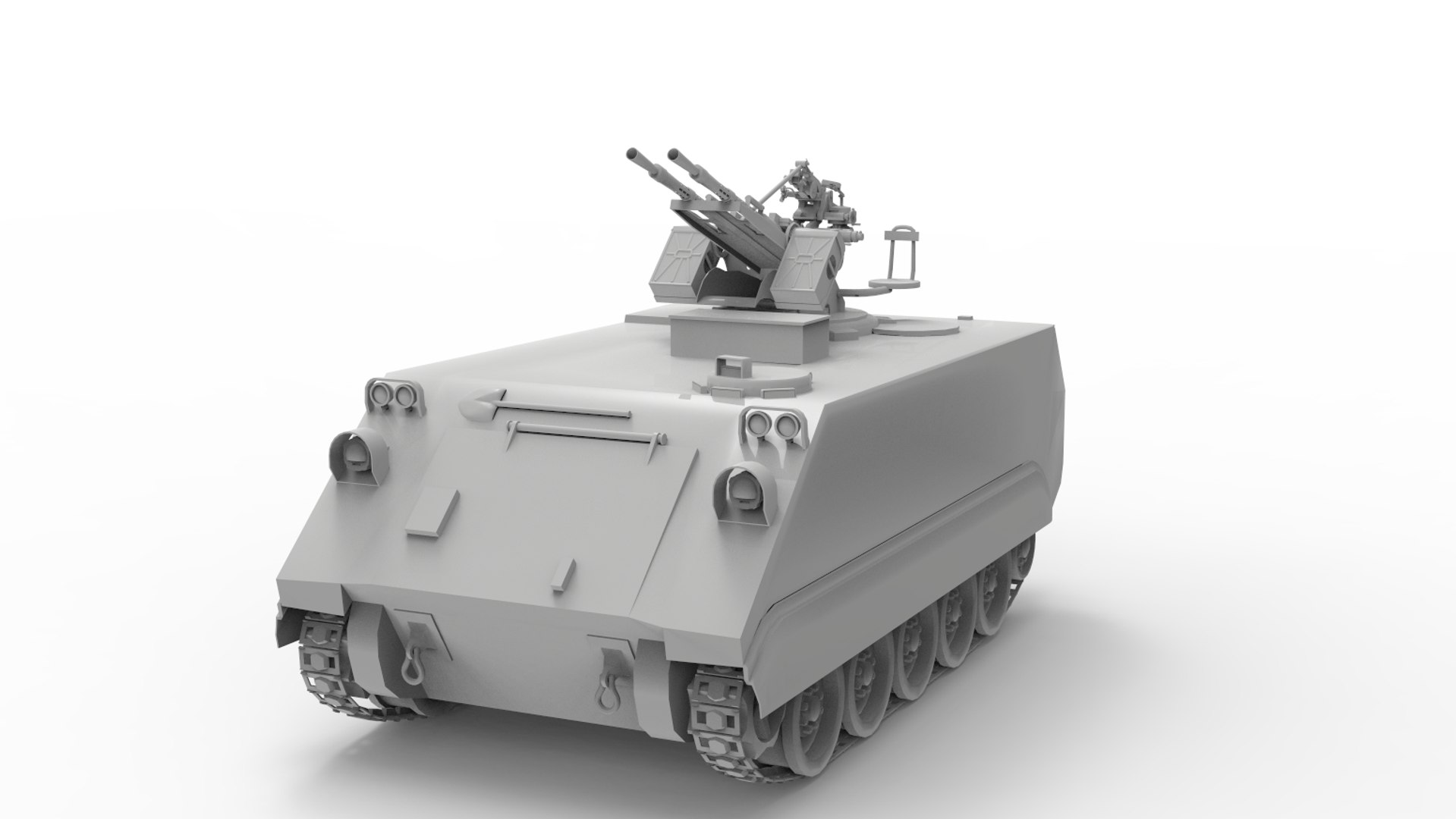 3D Model M113-zpu2 - TurboSquid 2025278