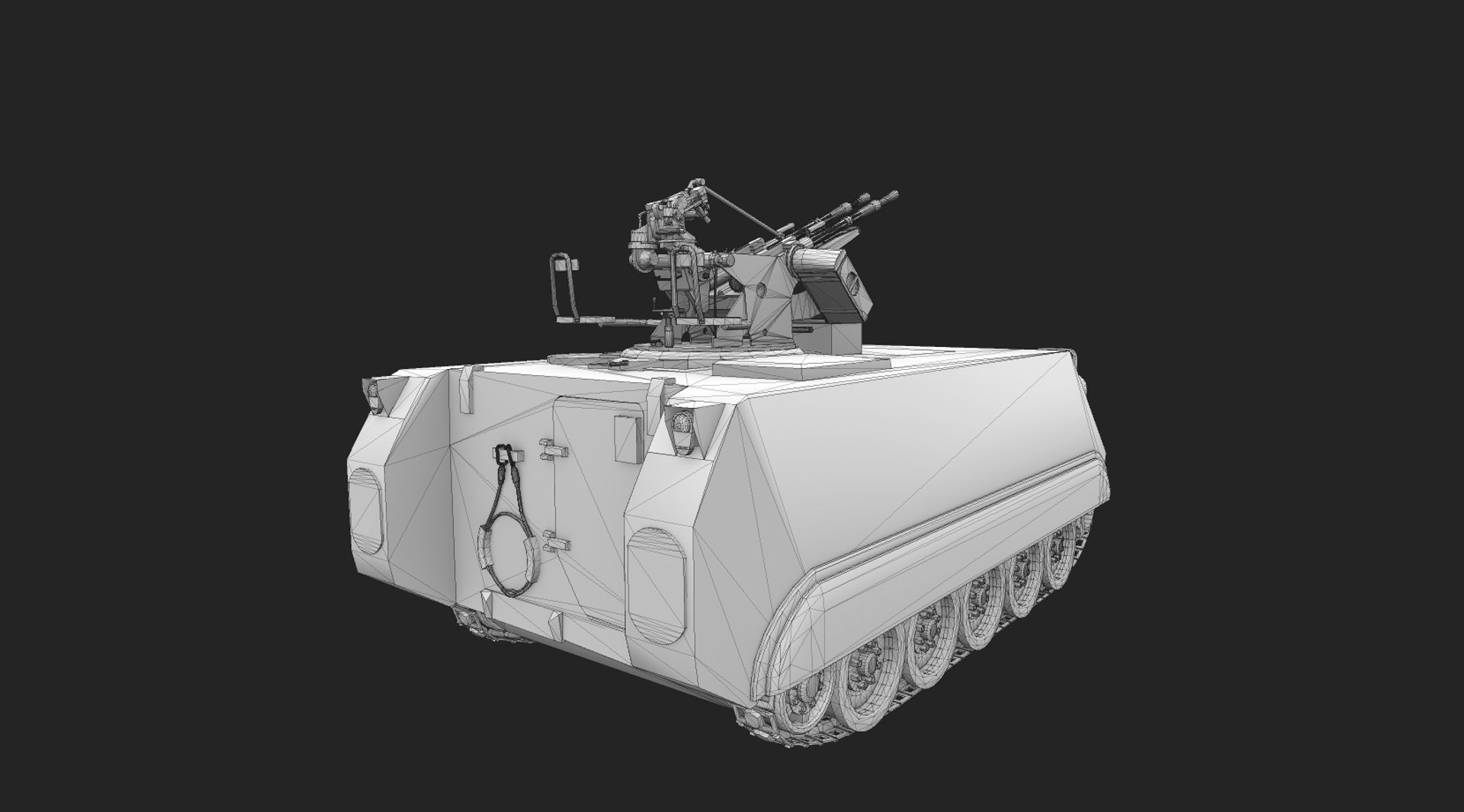 3D Model M113-zpu2 - TurboSquid 2025278