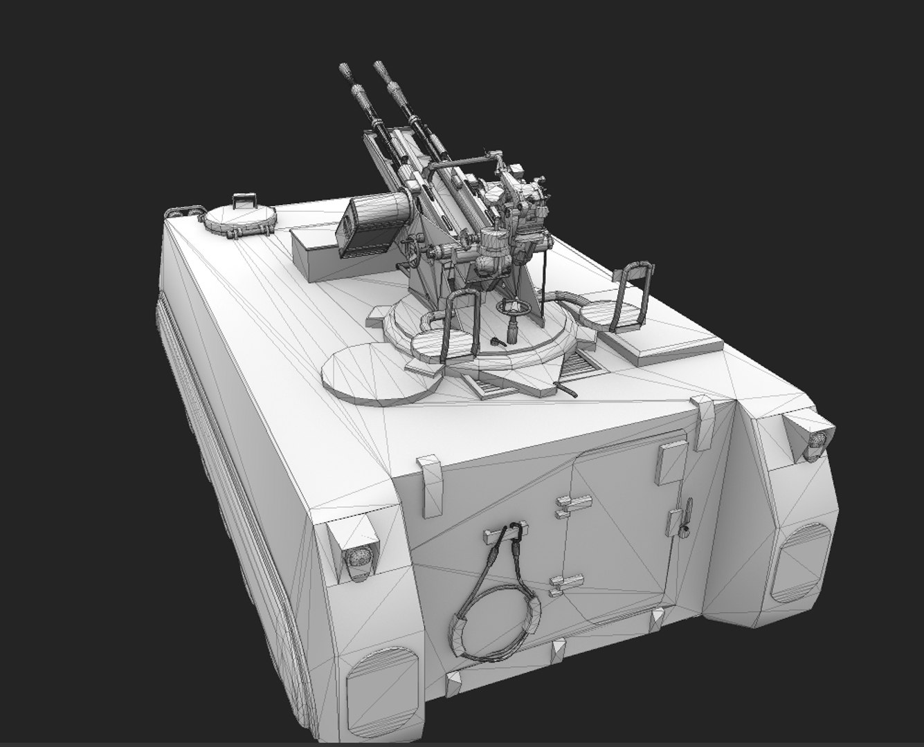 3D model M113-zpu2 - TurboSquid 2025278