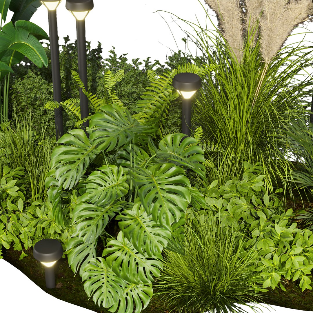 3D Collection Plant Vol 409 - Leaf - Outdoor - Garden - Blender - 3dmax - Cinema 4d - TurboSquid ...