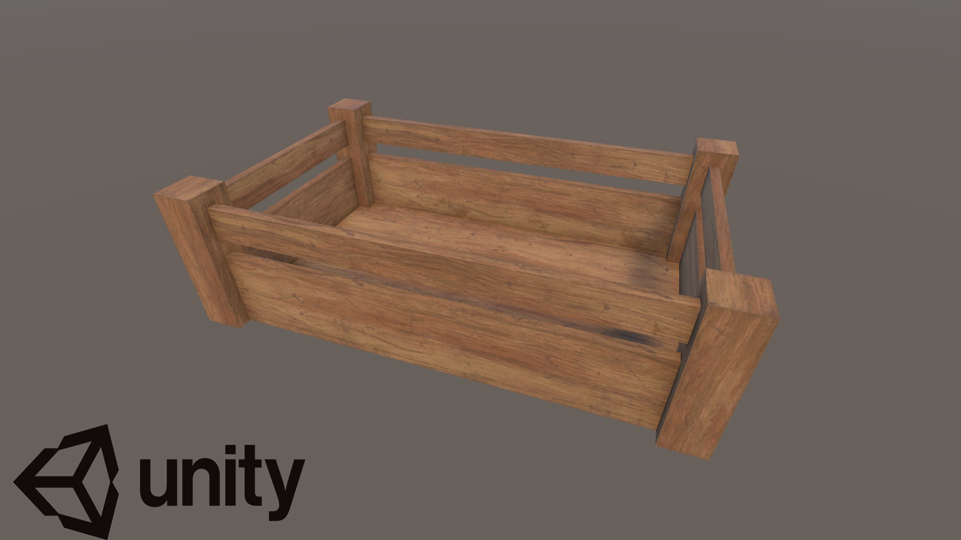 3D Model Crate Ready Unity - TurboSquid 1489189