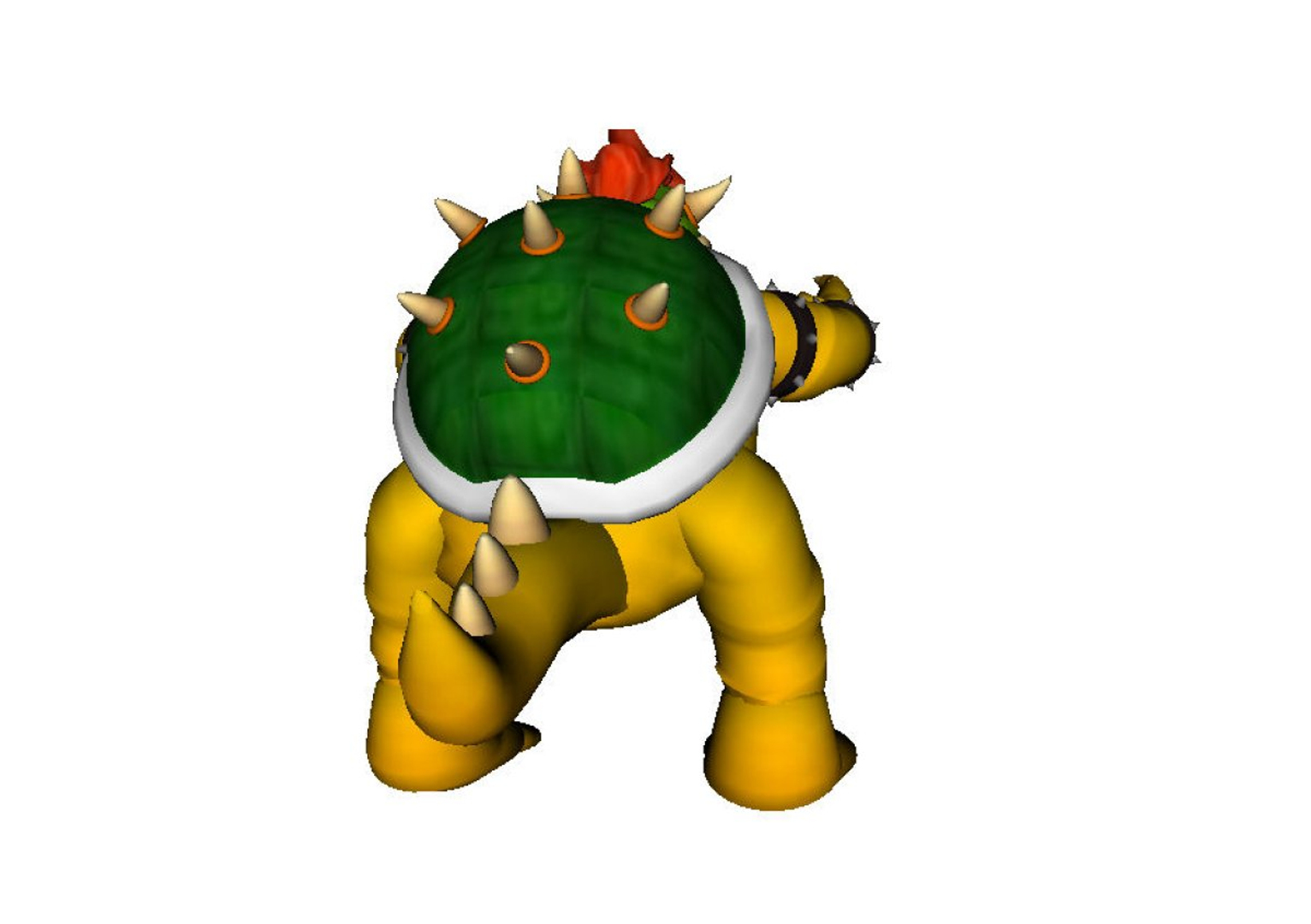 bowser super mario 3d model