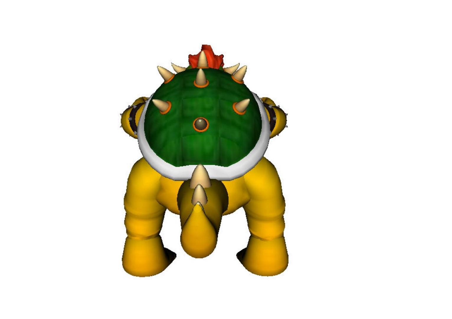 bowser super mario 3d model