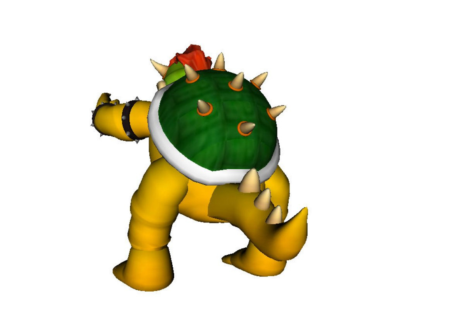 bowser super mario 3d model