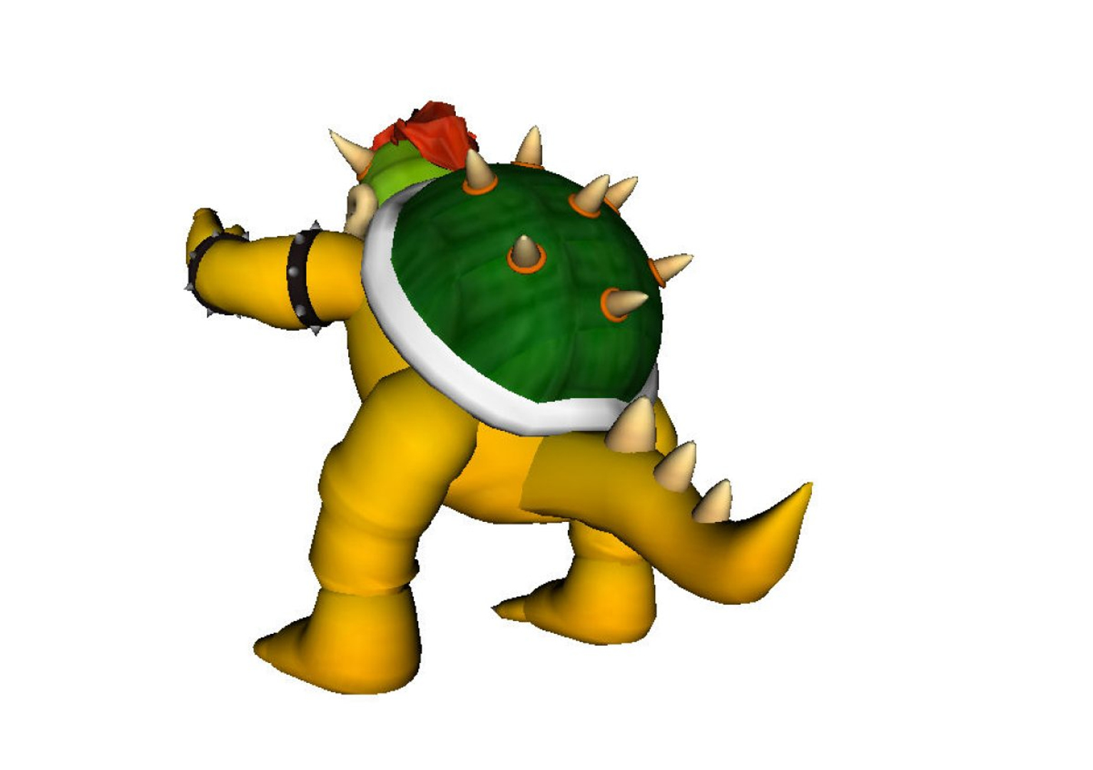bowser super mario 3d model