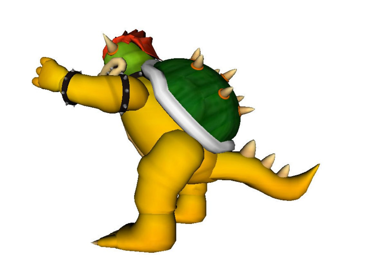 bowser super mario 3d model