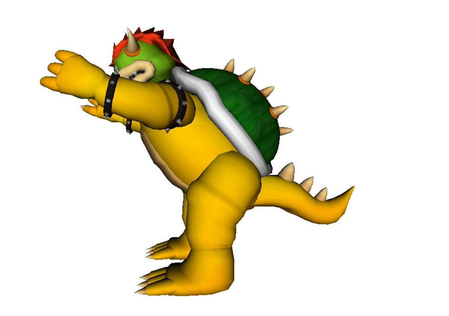 bowser super mario 3d model