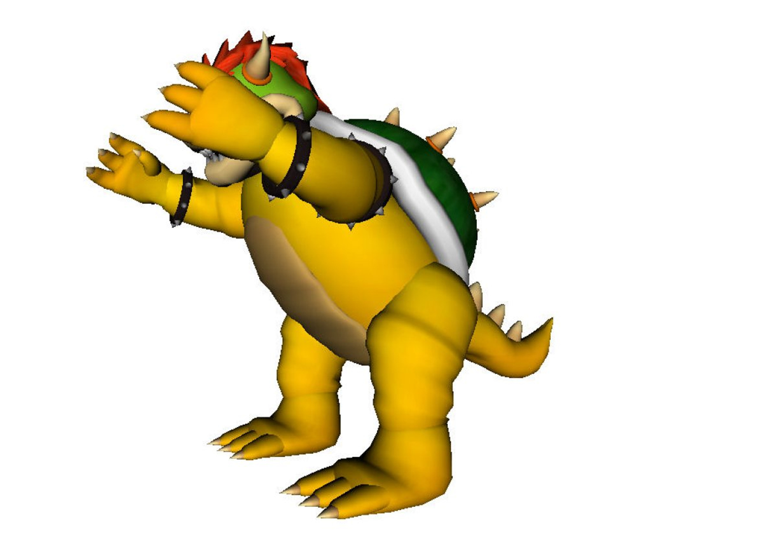 bowser super mario 3d model