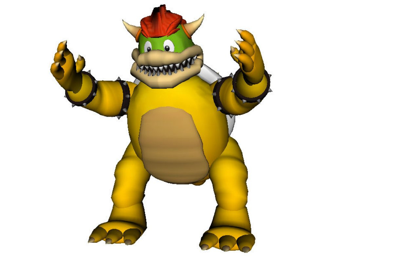 bowser super mario 3d model