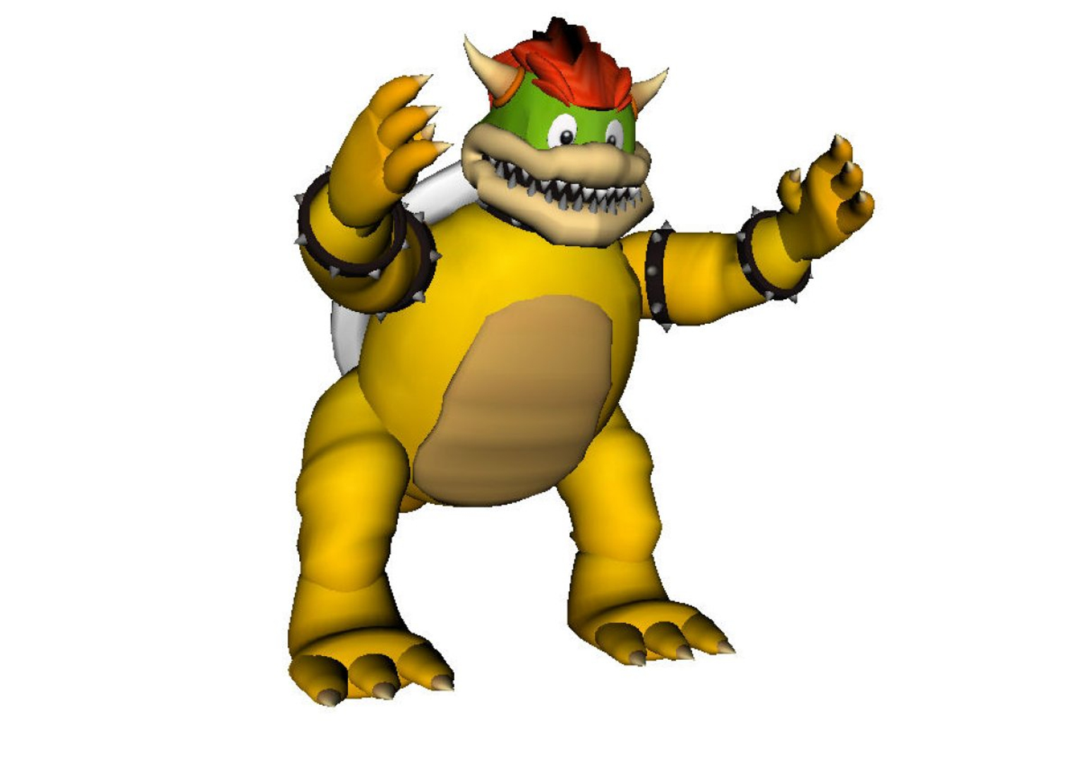 bowser super mario 3d model