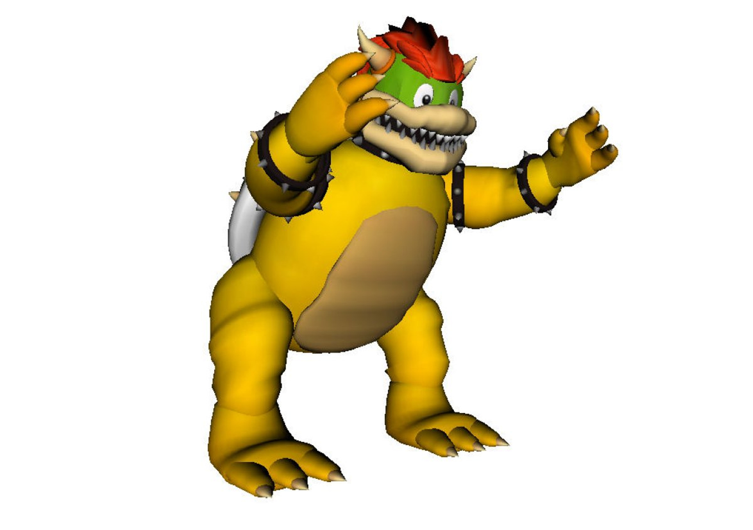 bowser super mario 3d model