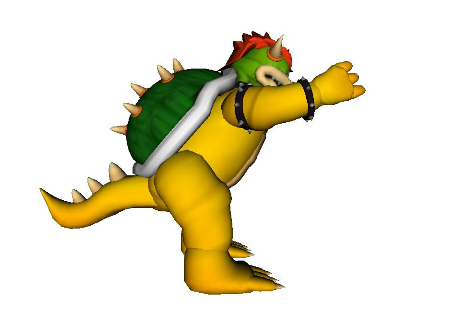 bowser super mario 3d model