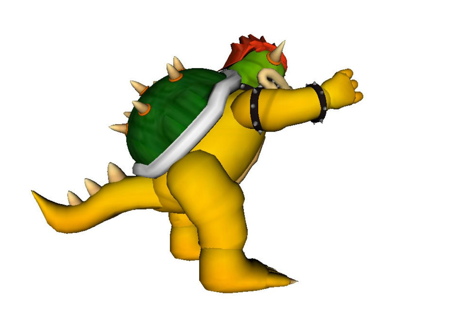 bowser super mario 3d model
