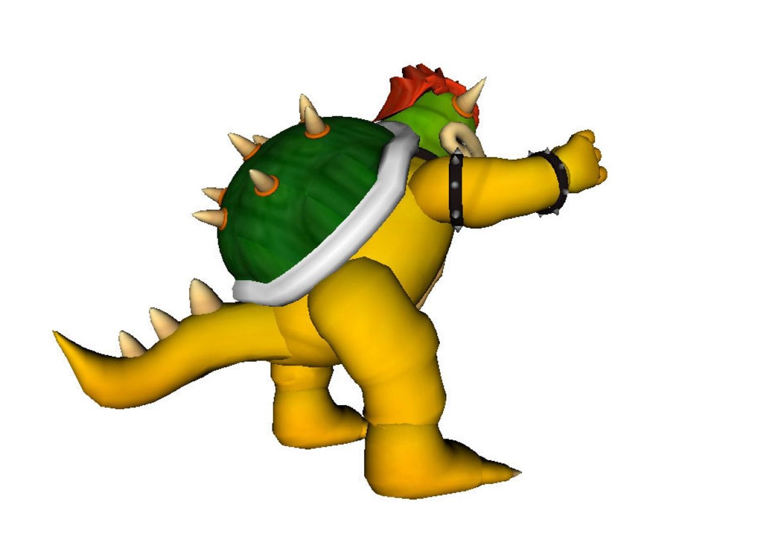 bowser super mario 3d model