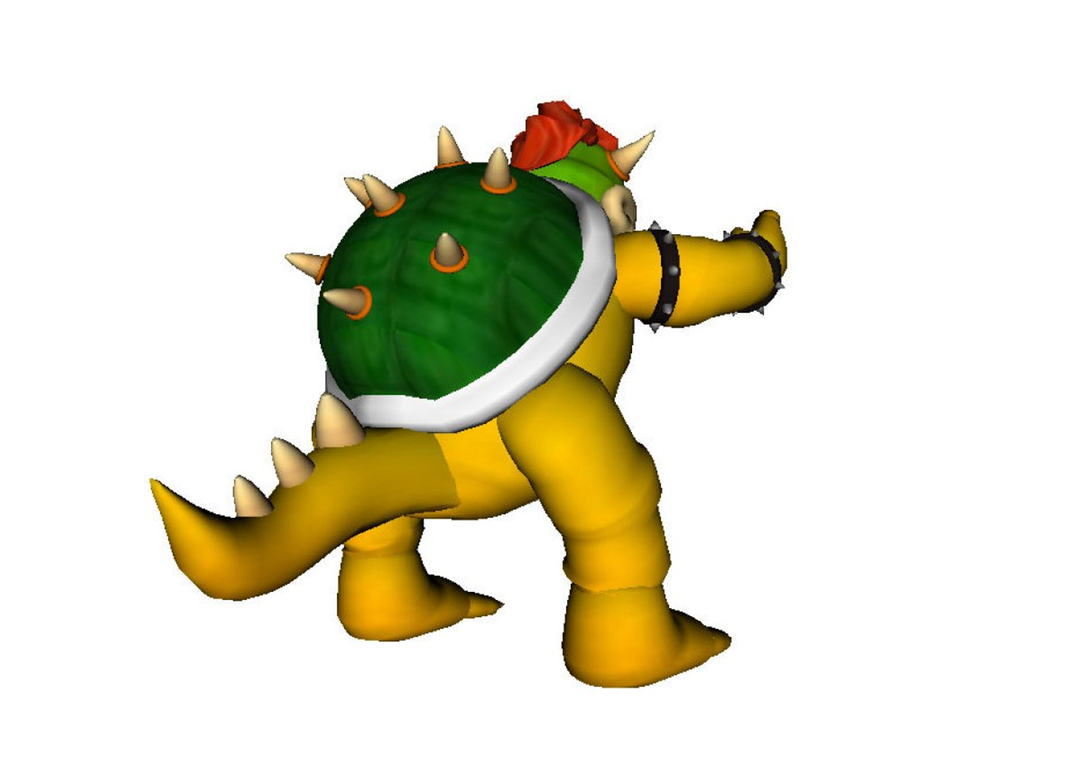 bowser super mario 3d model