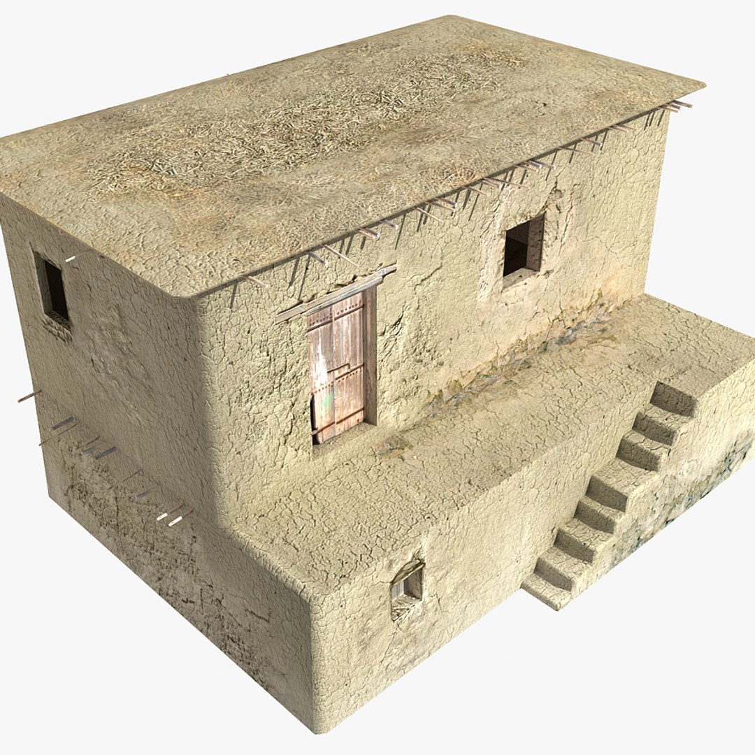 3ds Max Afghan House 09