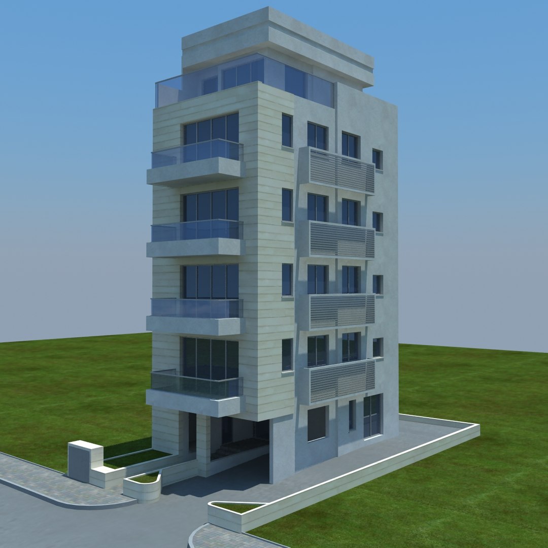 Buildings 5 3d Max