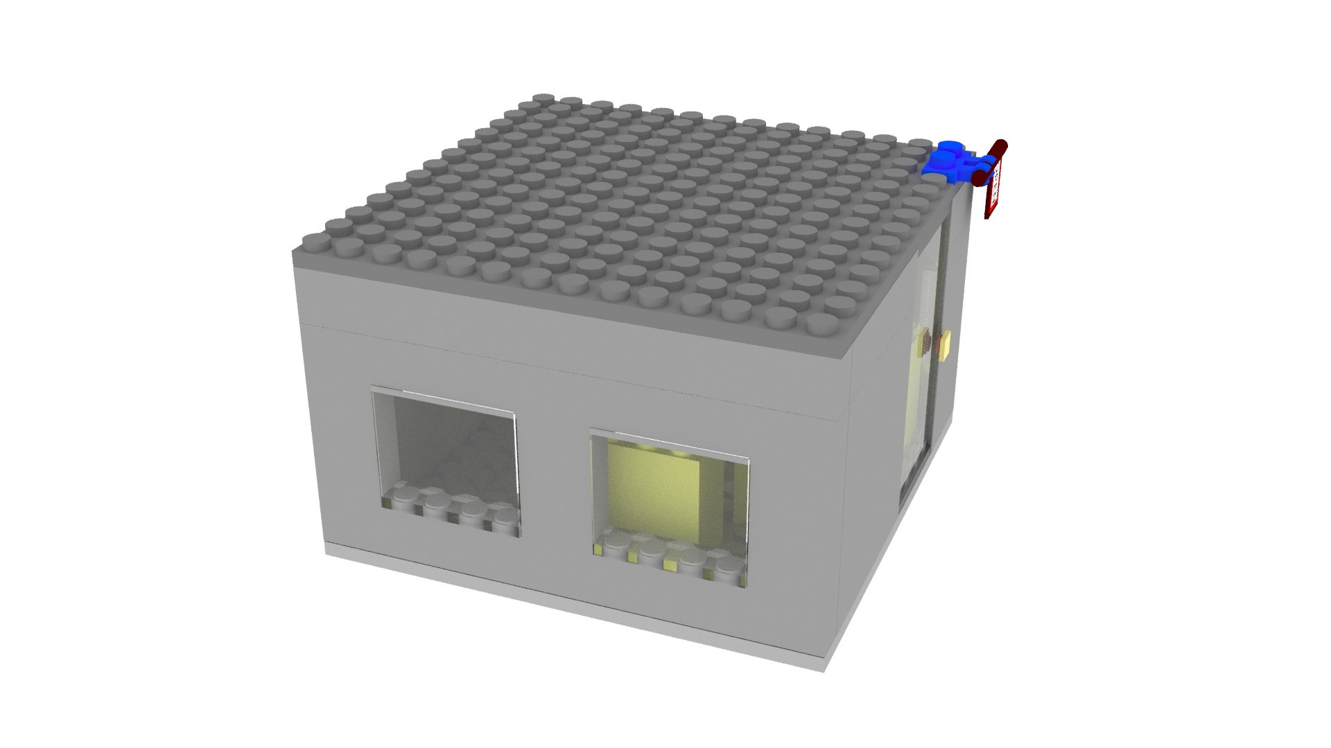 Lego Building 3D Model - TurboSquid 1593579