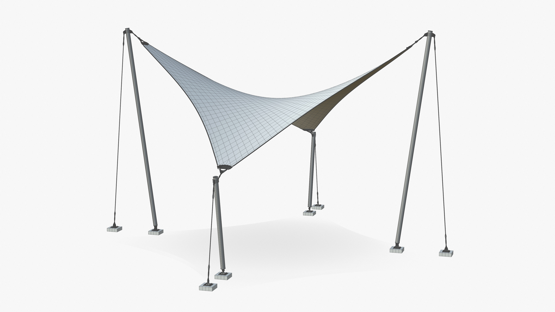 modèle 3D de Structures tendues modèle 3D - TurboSquid 1768010