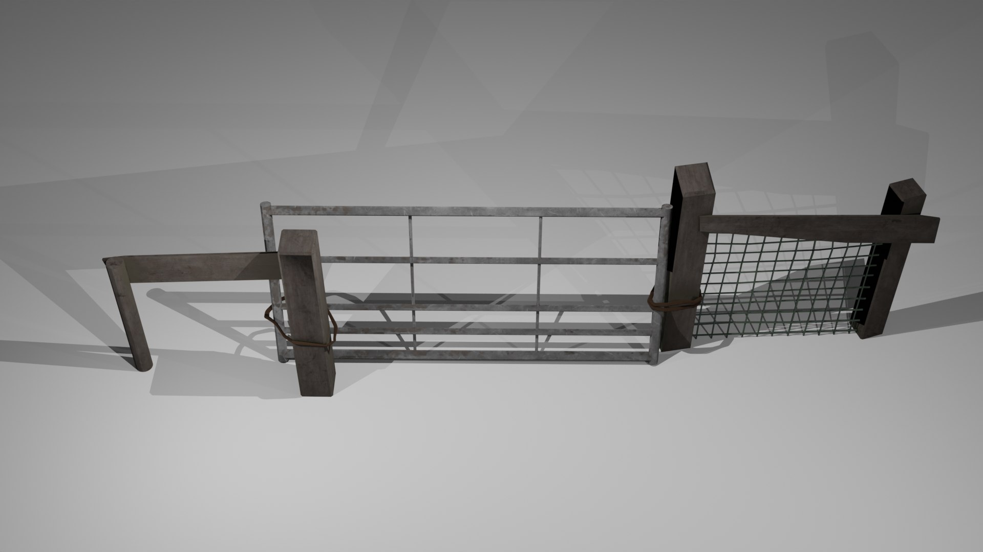 Field Gate 3D Model - TurboSquid 2094684