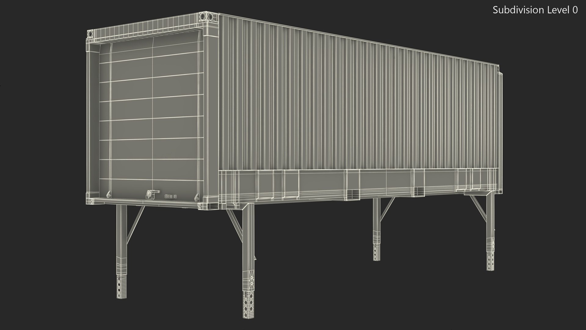 Swap Body Container 3D Model - TurboSquid 2154489