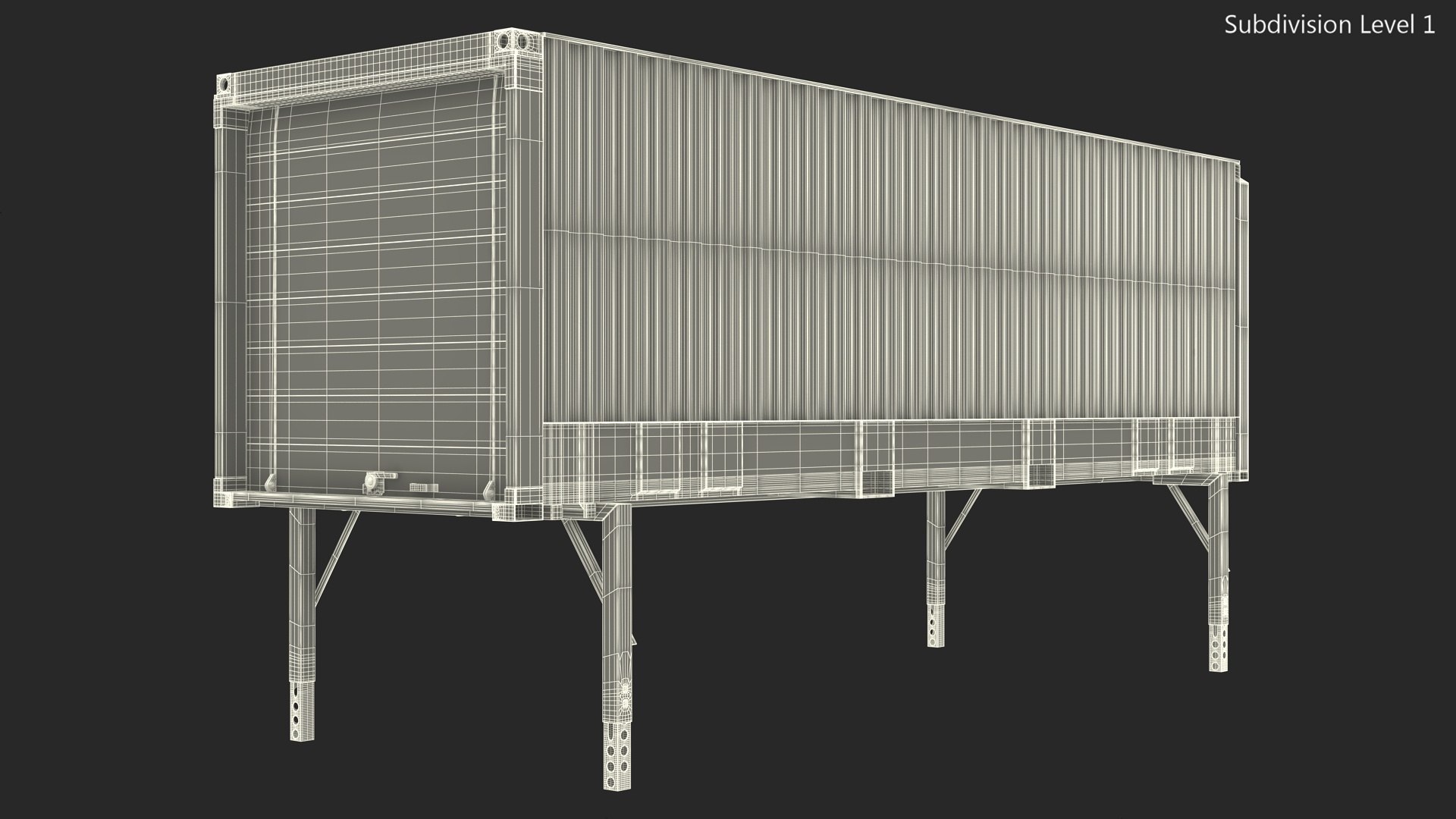 Swap Body Container 3D Model - TurboSquid 2154489