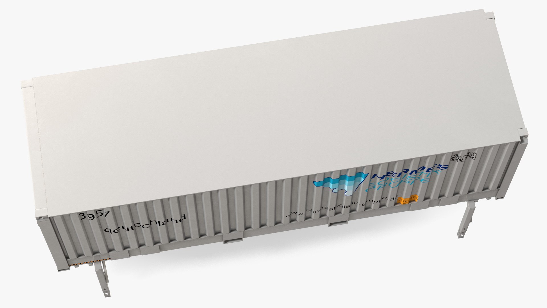 Swap Body Container 3D Model - TurboSquid 2154489