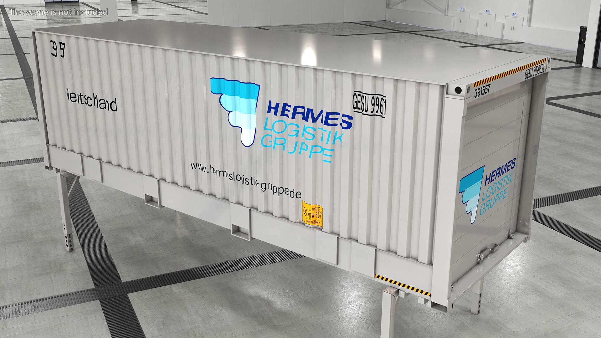 Swap Body Container 3D Model - TurboSquid 2154489