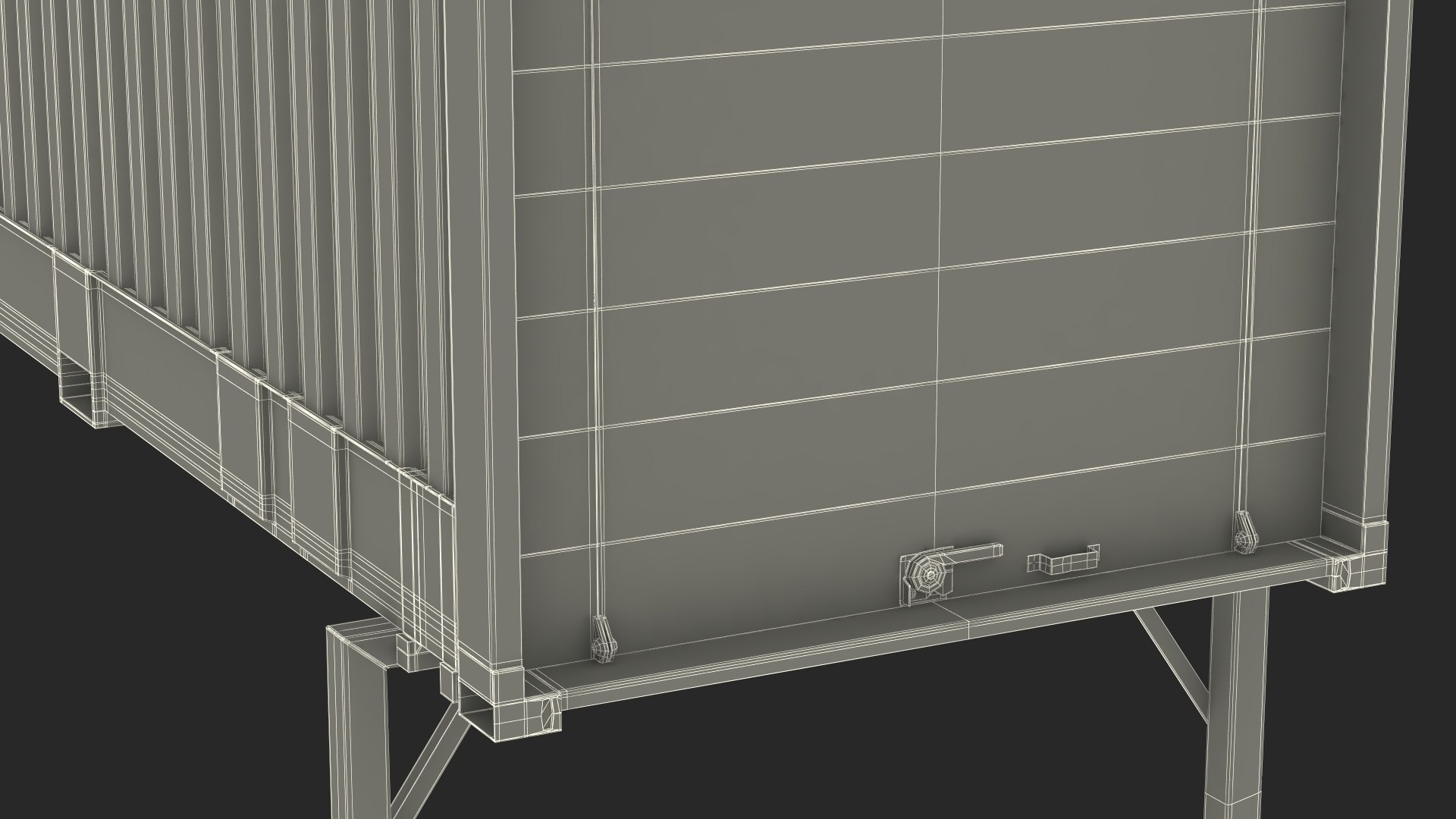 Swap Body Container 3D model - TurboSquid 2154489