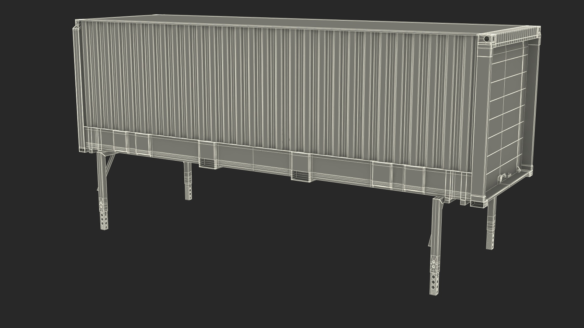 Swap Body Container 3D Model - TurboSquid 2154489