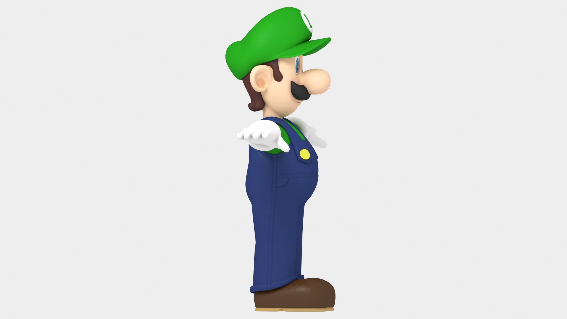 3D Model Luigi Character - TurboSquid 1446608