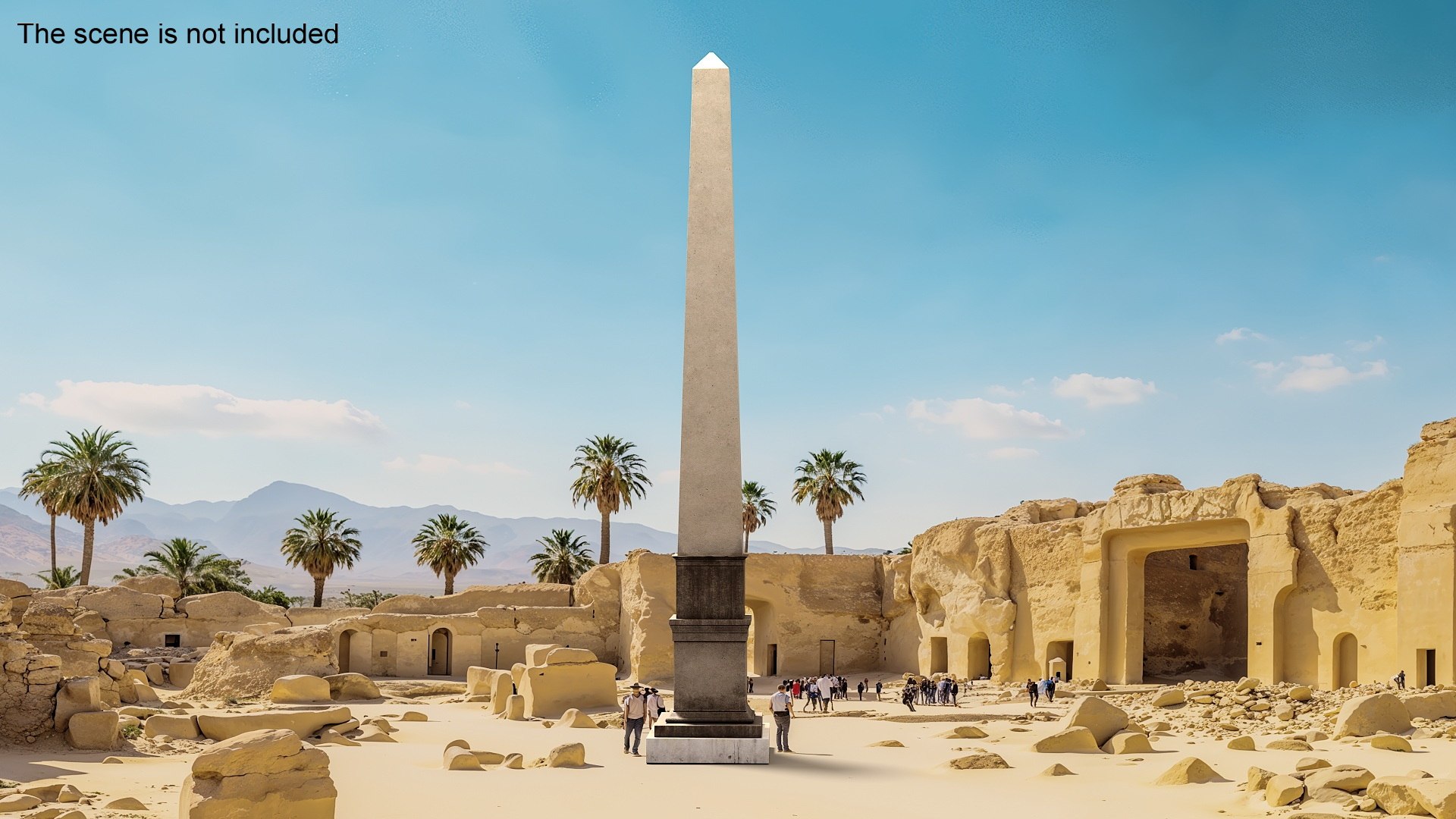 3D Ancient Egyptian Obelisk - TurboSquid 2352720