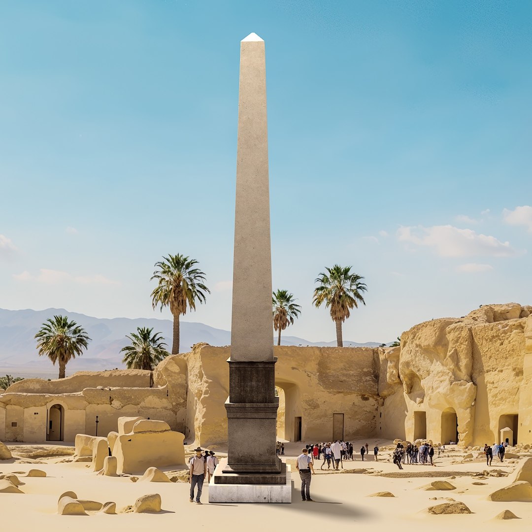 3D Ancient Egyptian Obelisk - TurboSquid 2352720