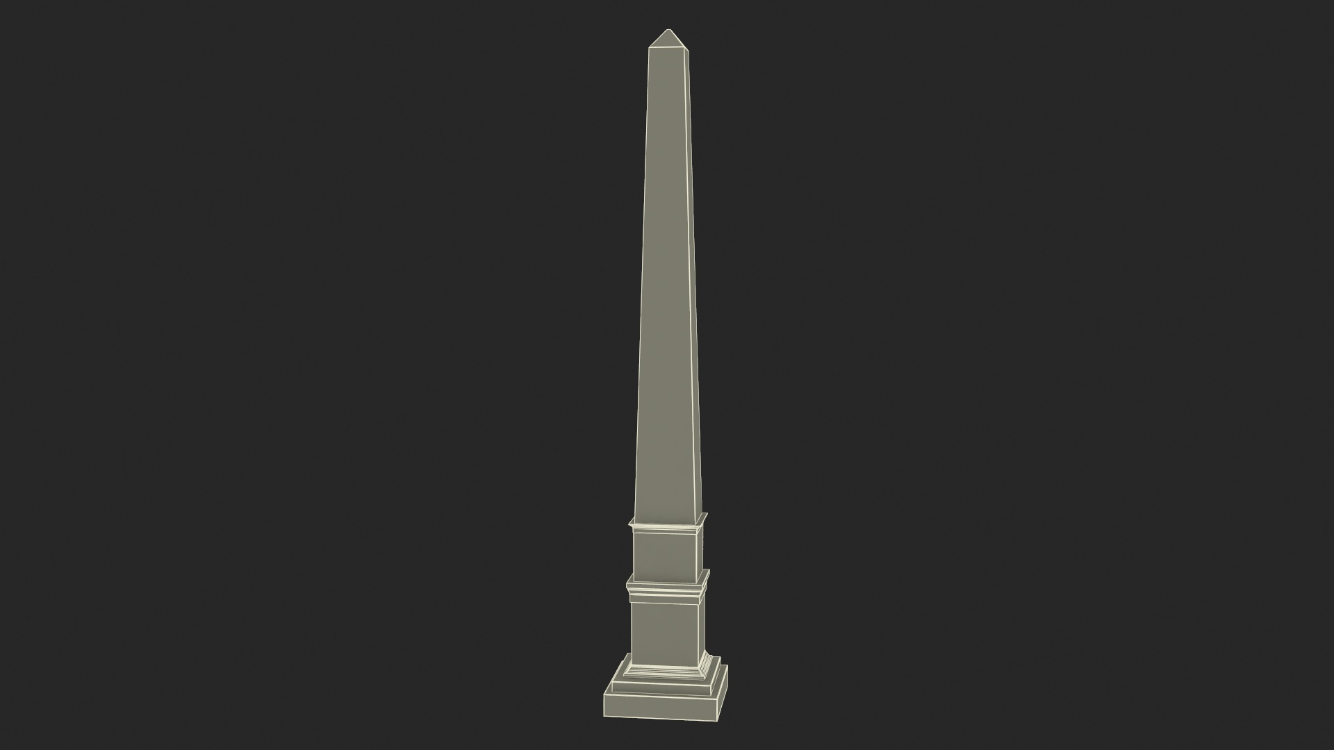 3D Ancient Egyptian Obelisk - TurboSquid 2352720