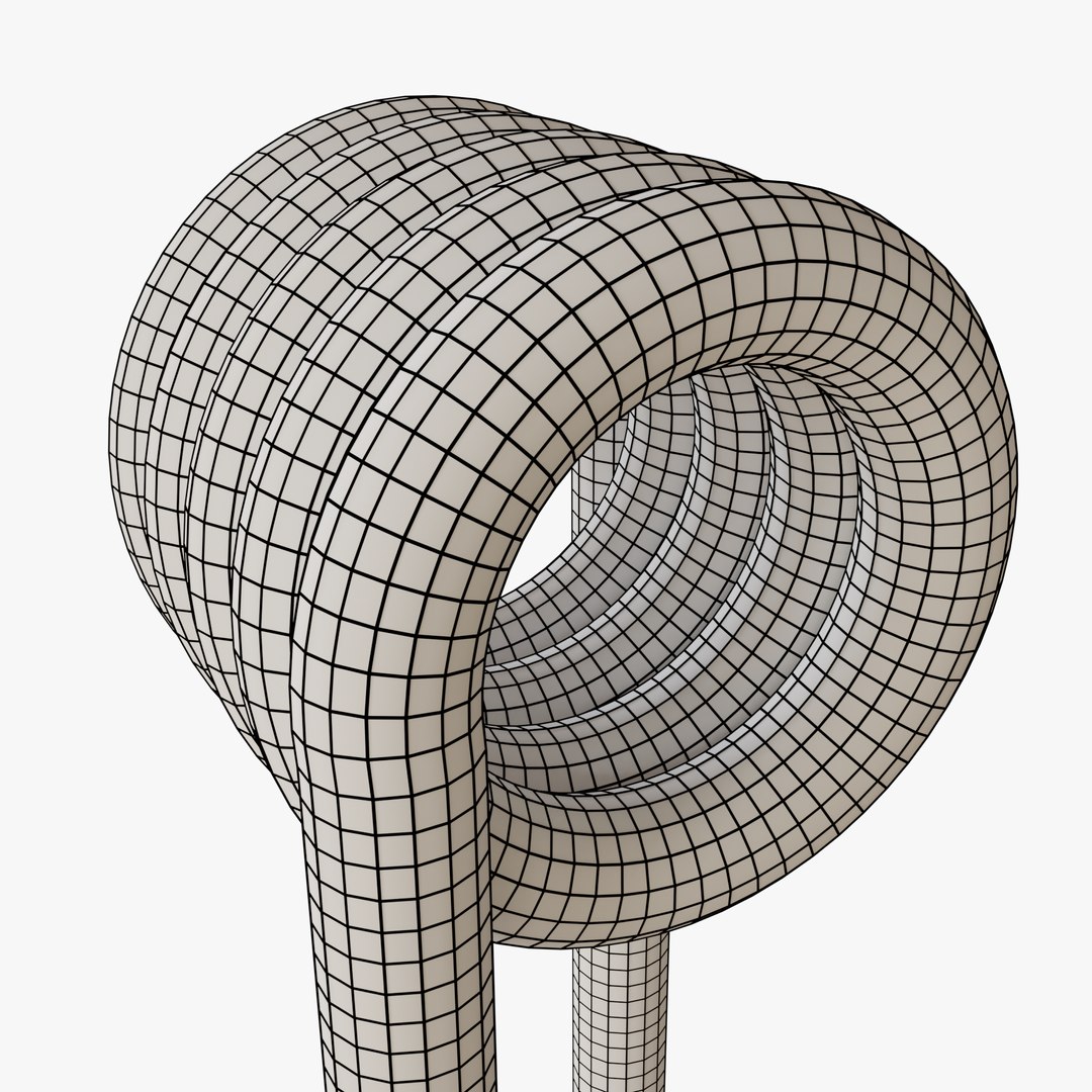 3D current braided pipe - TurboSquid 1471916