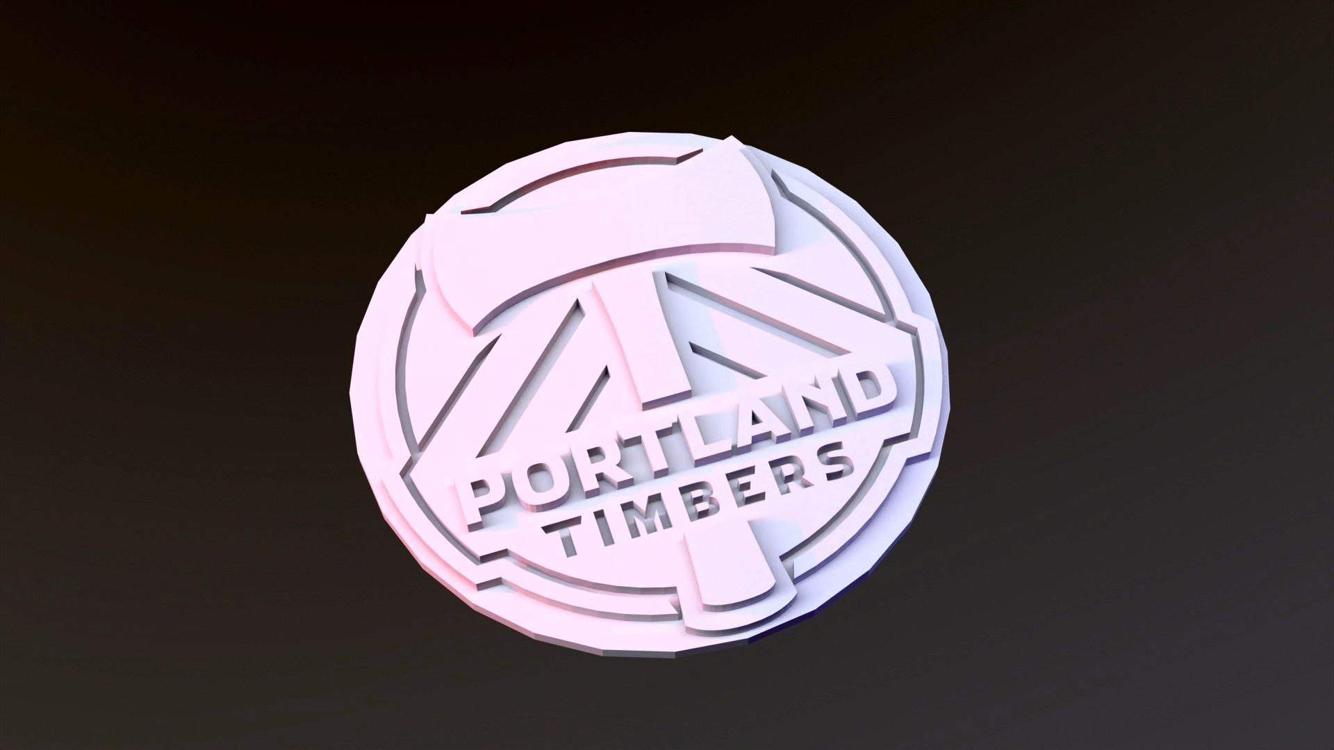 Portland-timbers Logo Keychan Printable And Renderable 3D - TurboSquid ...