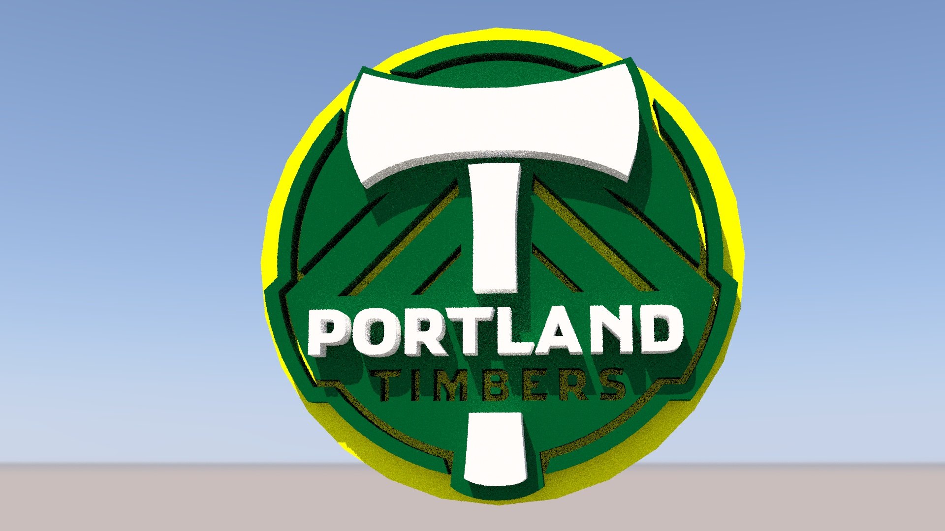 Portland-timbers Logo Keychan Printable And Renderable 3D - TurboSquid ...
