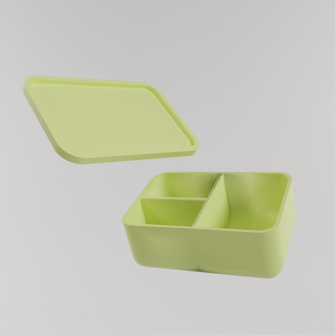 Food container 3D - TurboSquid 2152385