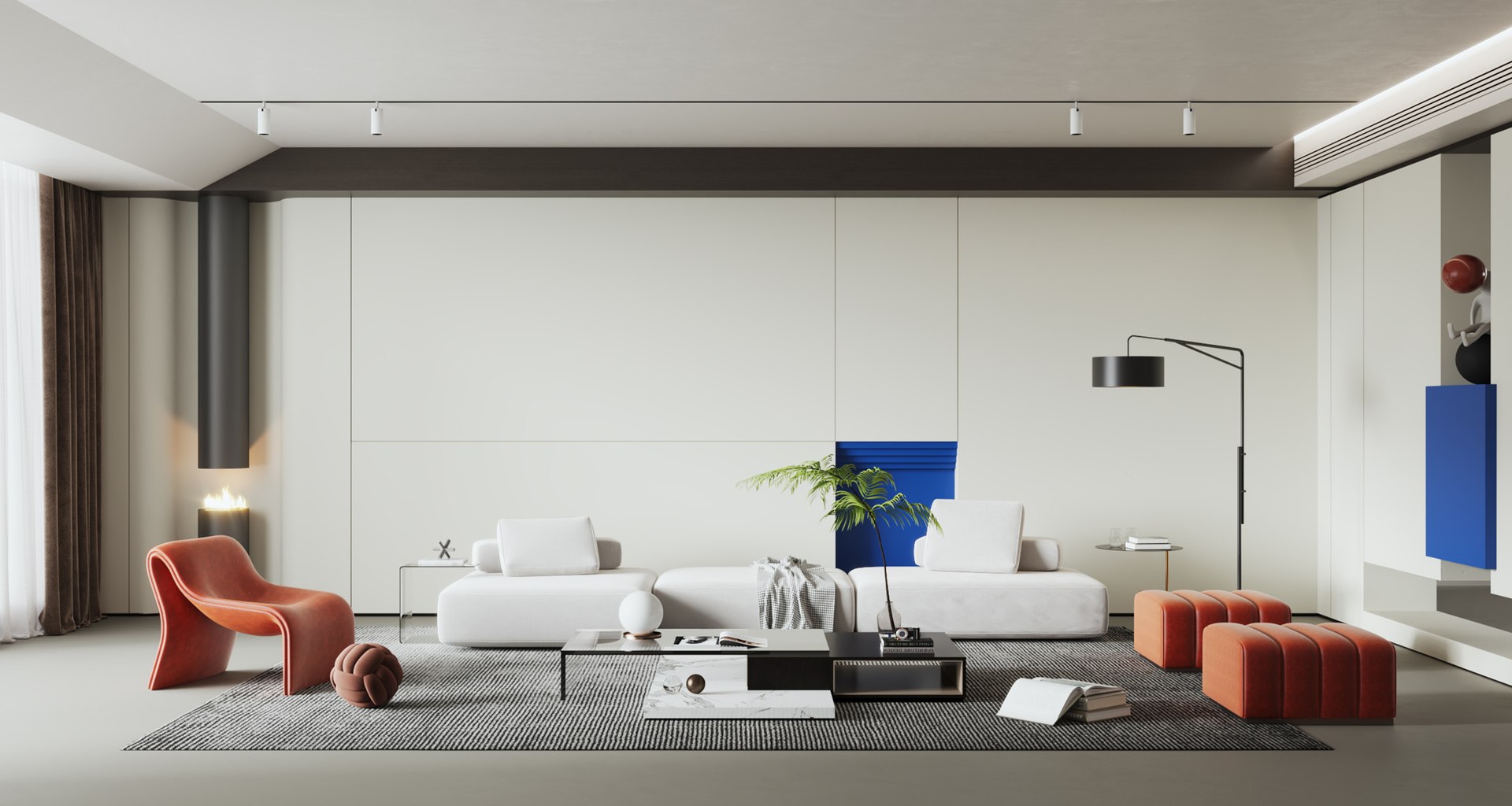 modelo 3d drawing room - TurboSquid 1974986