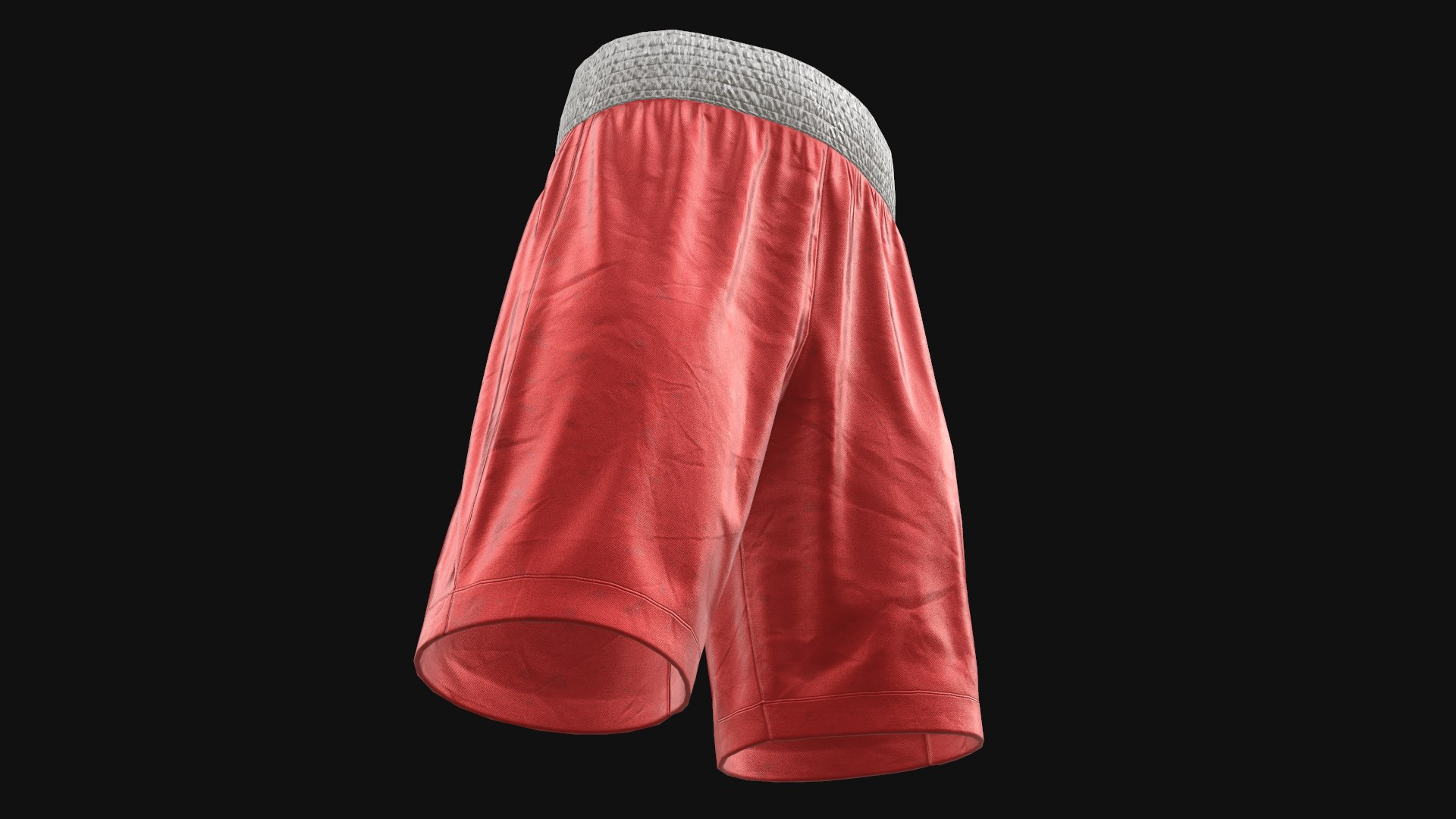 3D Boxing Shorts - TurboSquid 1644859